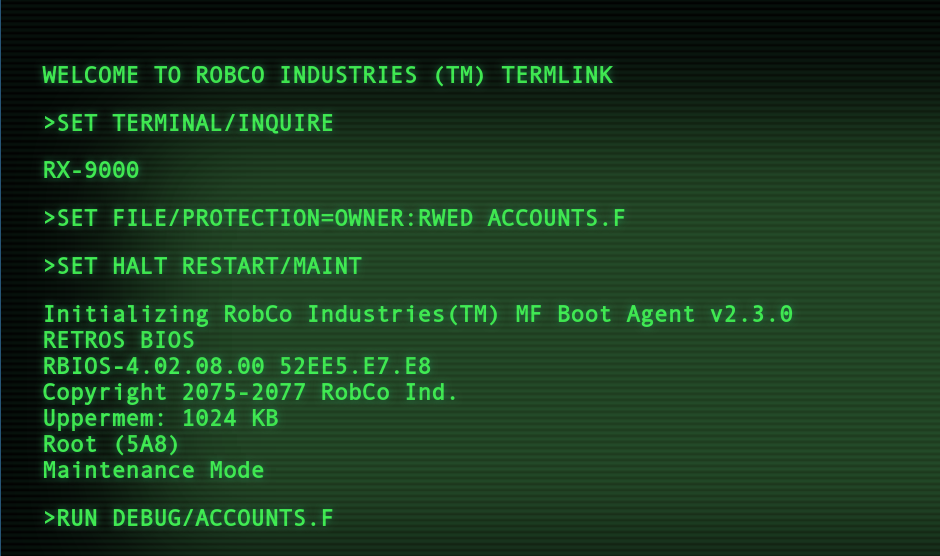 RobCo Revisited - Jet Holt